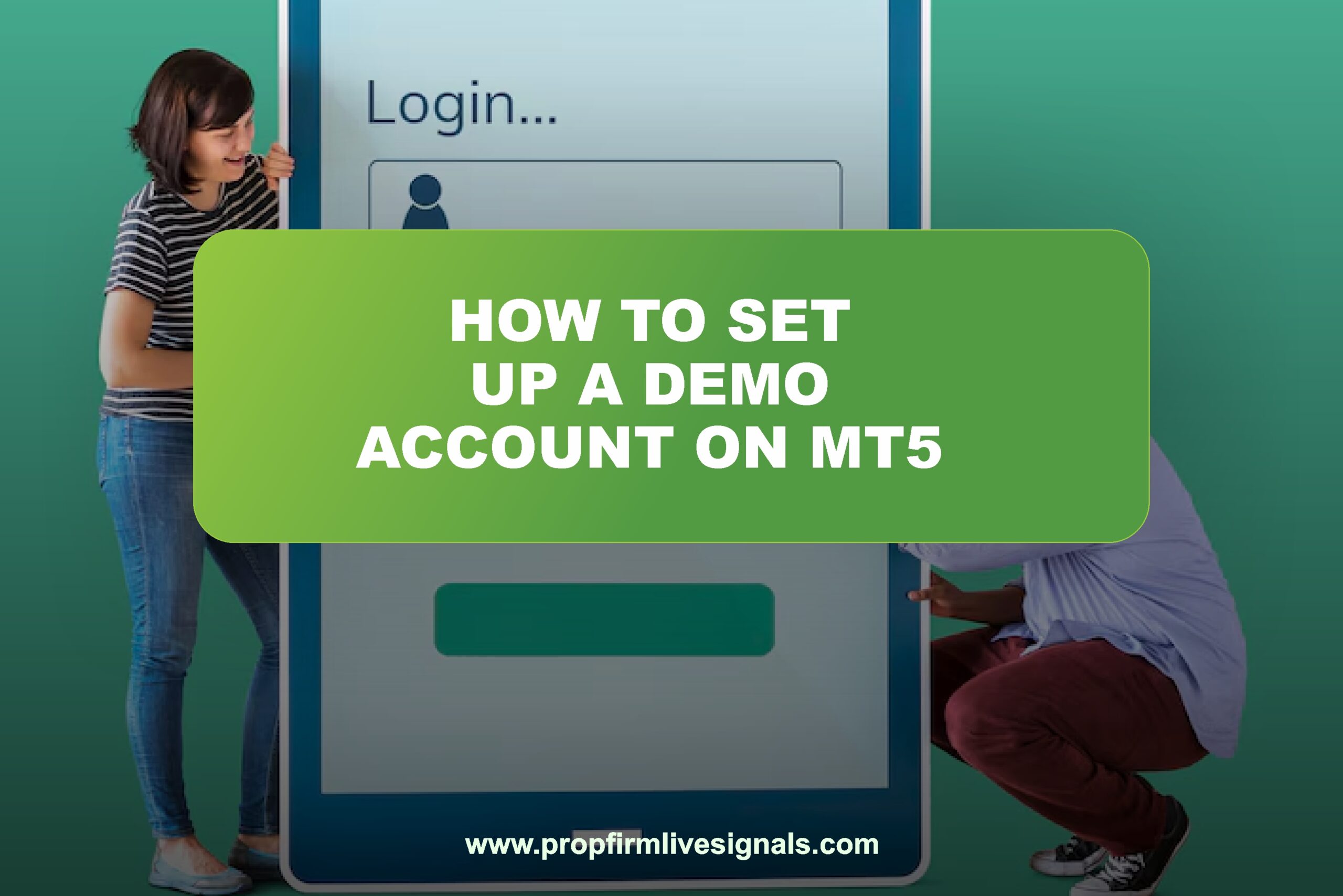 How to set up a demo account on MT5